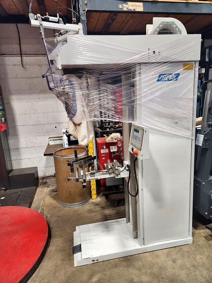 Trevil Tensioning Pants Topper Machine | Seickel Inc.